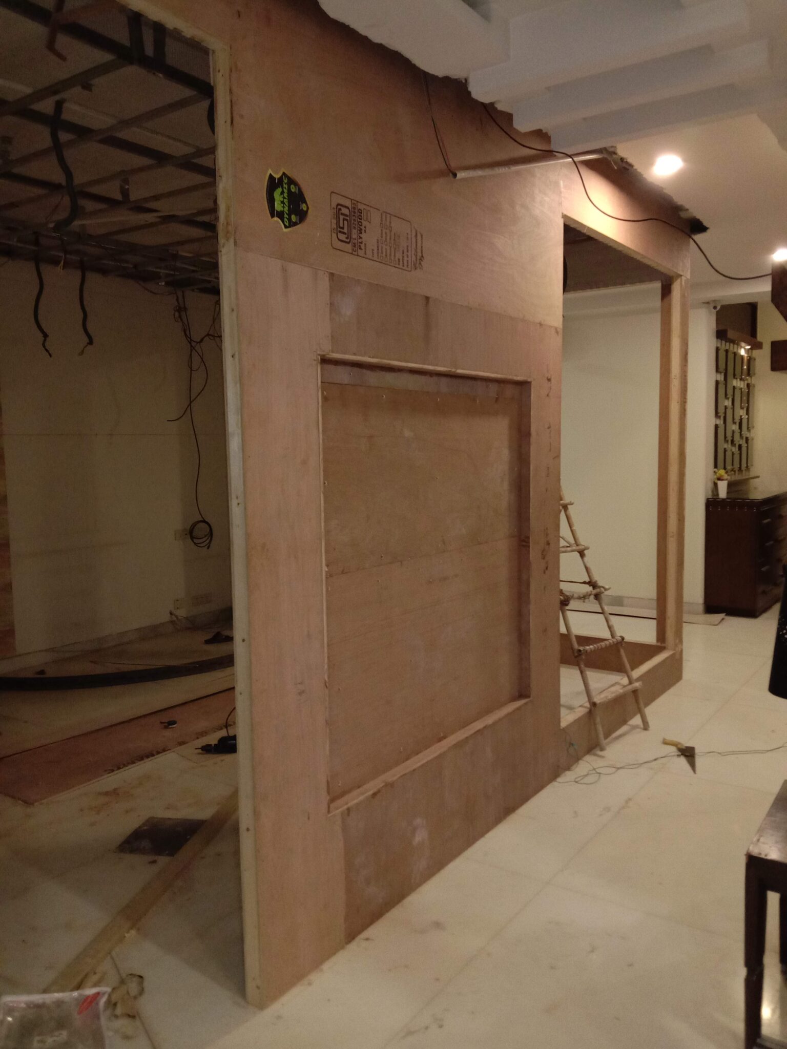 Wooden Partition – Ishak Making